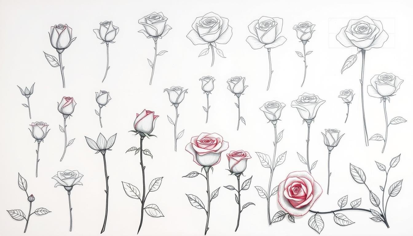 My Guide to Drawing a Beautiful Rose from Scratch