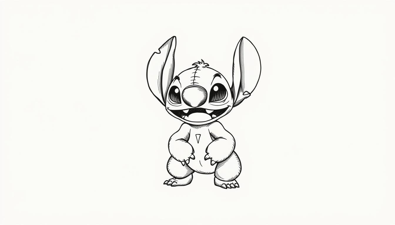 How I Learn to Draw Stitch: A Step-by-Step Guide