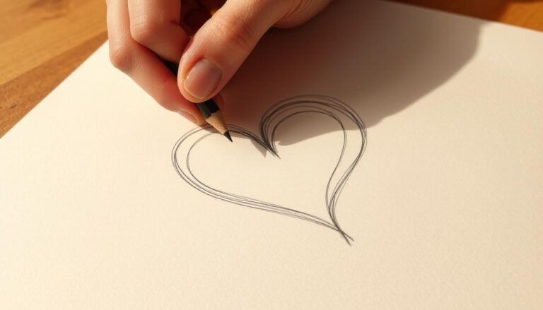 Learn to Draw a Heart in Easy Steps