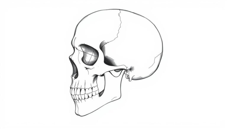How to Draw a Skull: Step-by-Step Tutorial