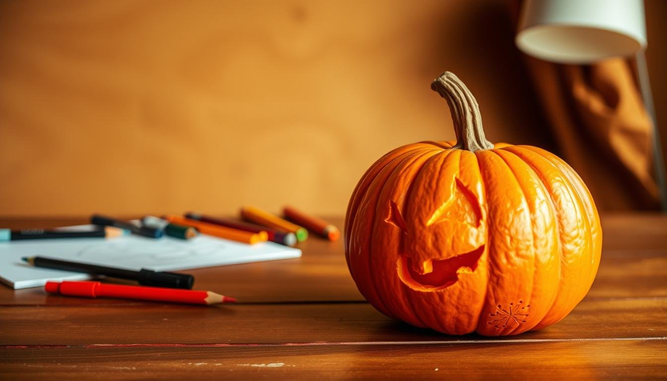 Easy Pumpkin Drawing Tutorial for Beginners