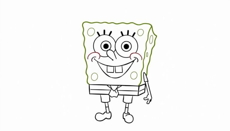 How to Draw SpongeBob SquarePants