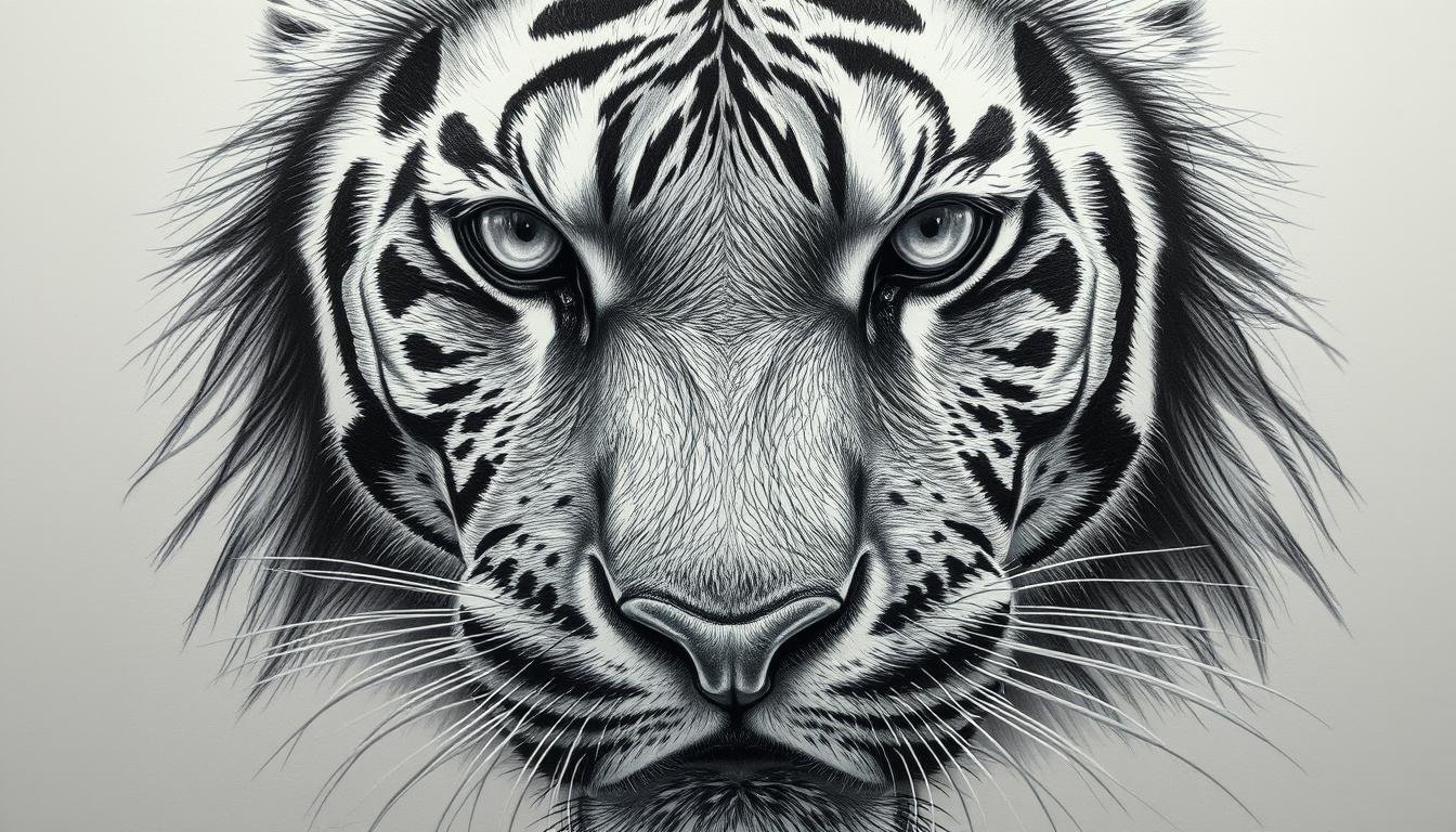 Learn to Draw a Realistic Tiger in 5 Easy Steps