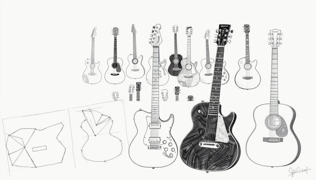 How to Draw a Guitar: Step-by-Step Tutorial for Music Lovers