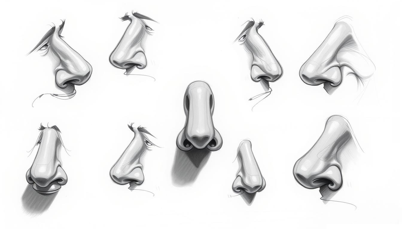 How to Draw a Nose Easy: Simple Steps for Realistic Facial Features