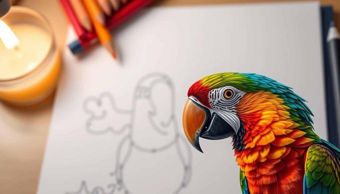 How to Draw a Parrot: A Colorful Guide for Bird Lovers