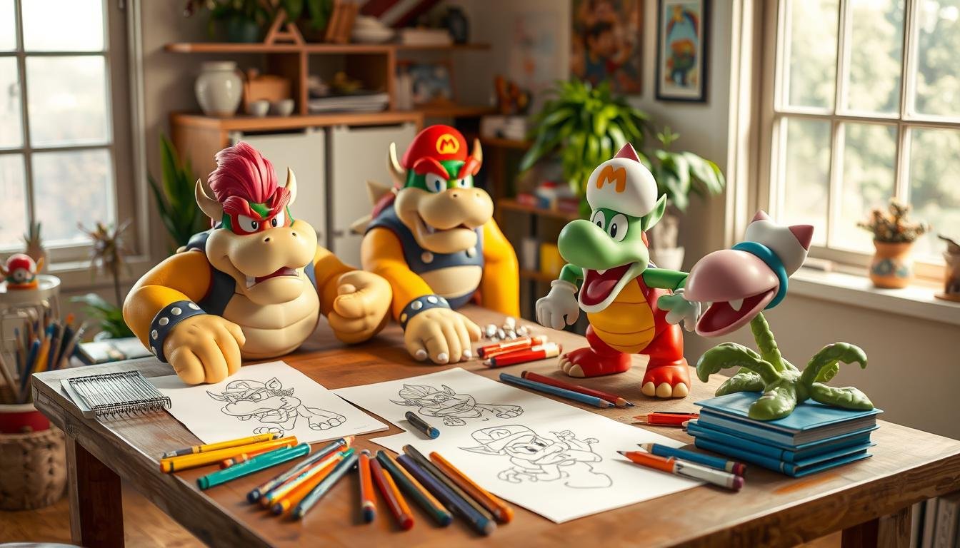 How to Draw Mario Characters: Fun Tutorials for Video Game Art