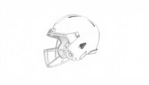 How to Draw a Football Helmet: Simple Guide for Sports Art