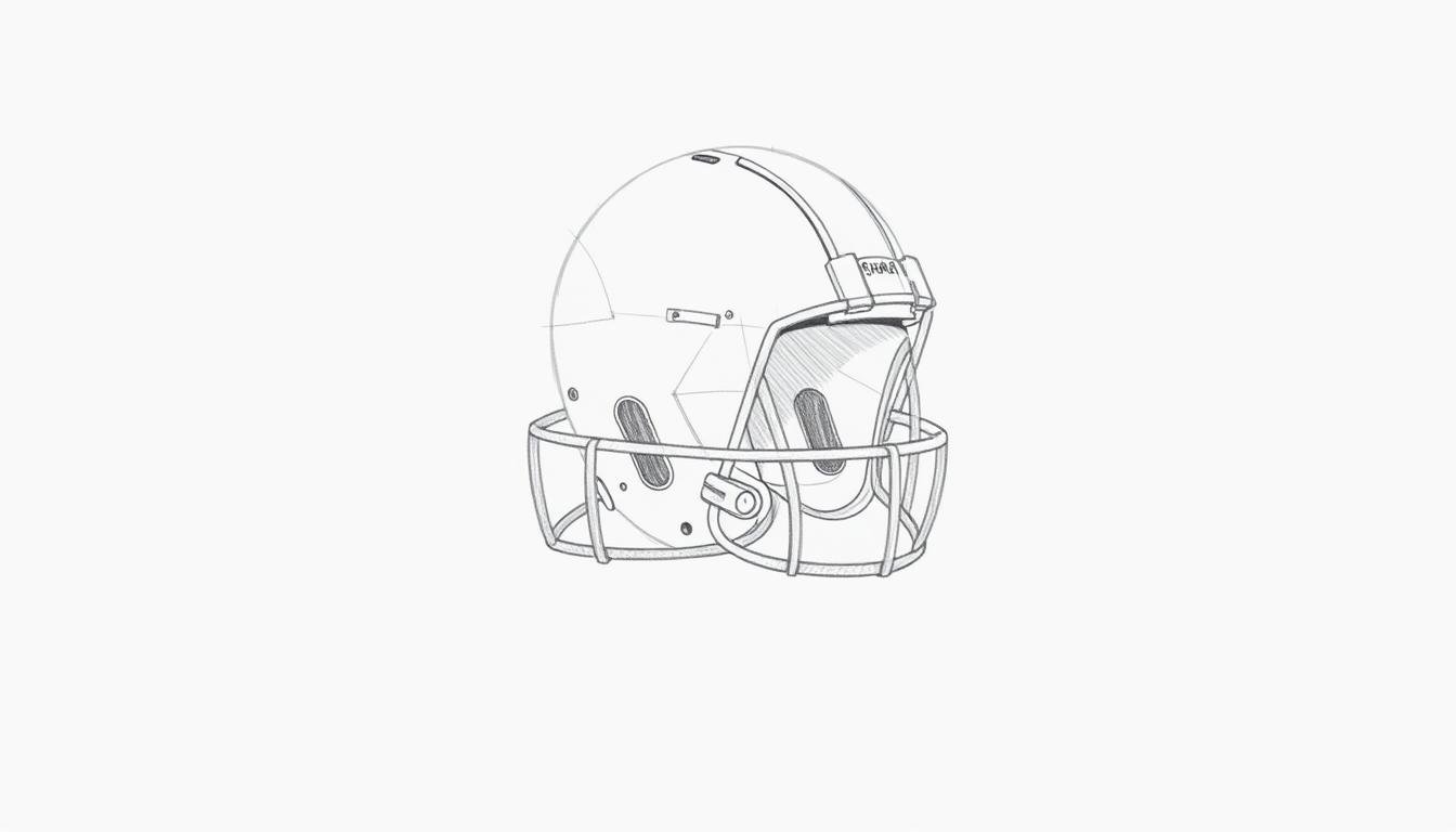 How to Draw a Football Helmet: Simple Guide for Sports Art